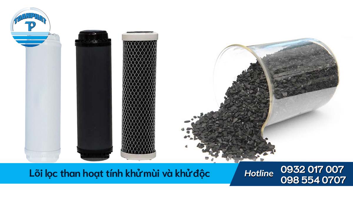 Lõi lọc than hoạt tính khử mùi và khử độc